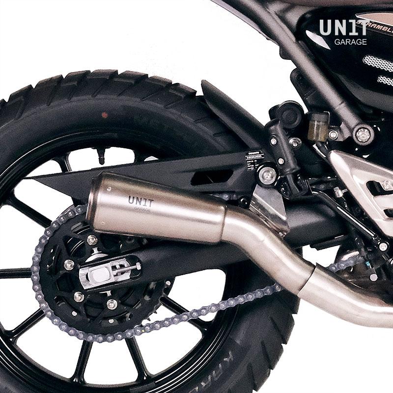 Silencieux bas Triumph Speed 400