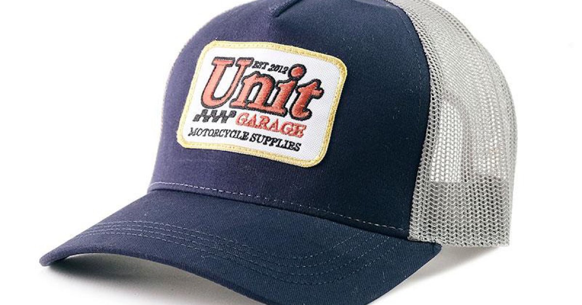 Casquette trucker avec logo vert